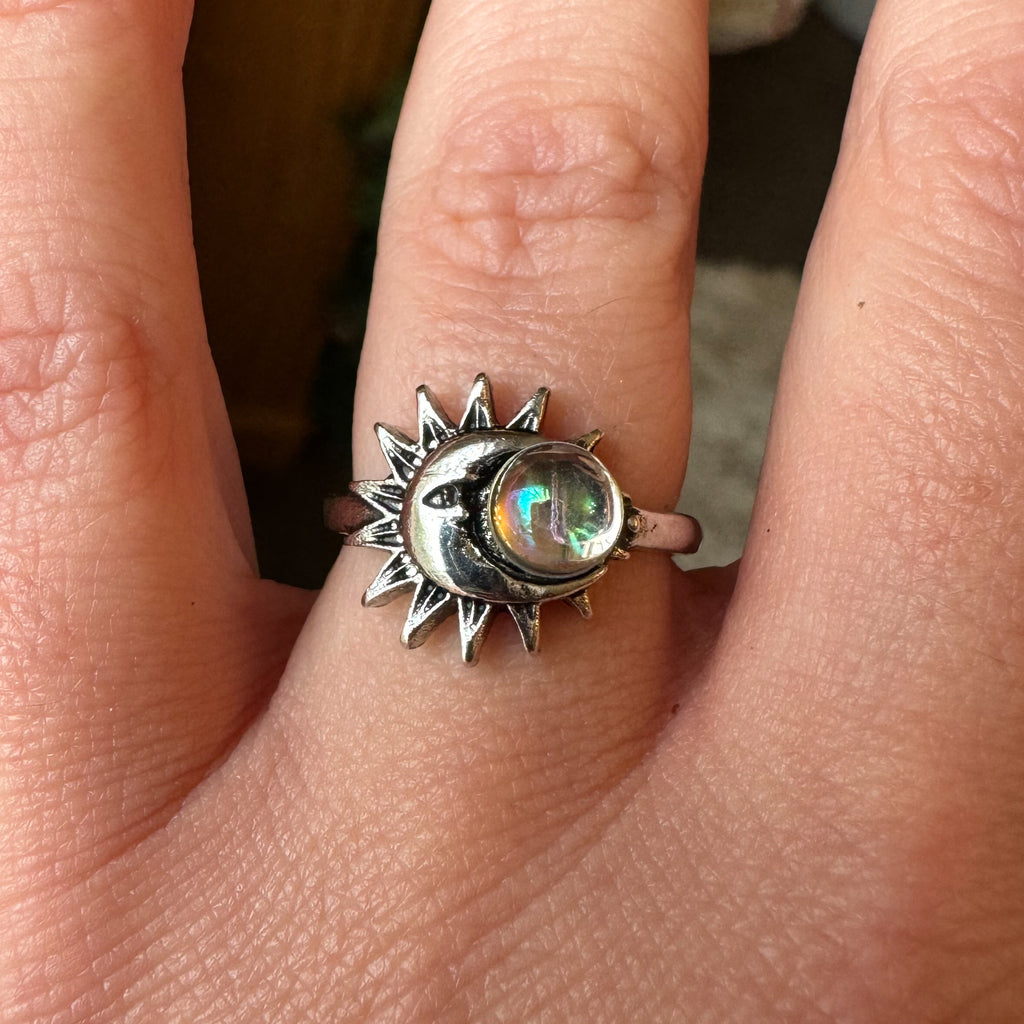 Celestial Aura Ring – MoonChild Spiritual Emporium