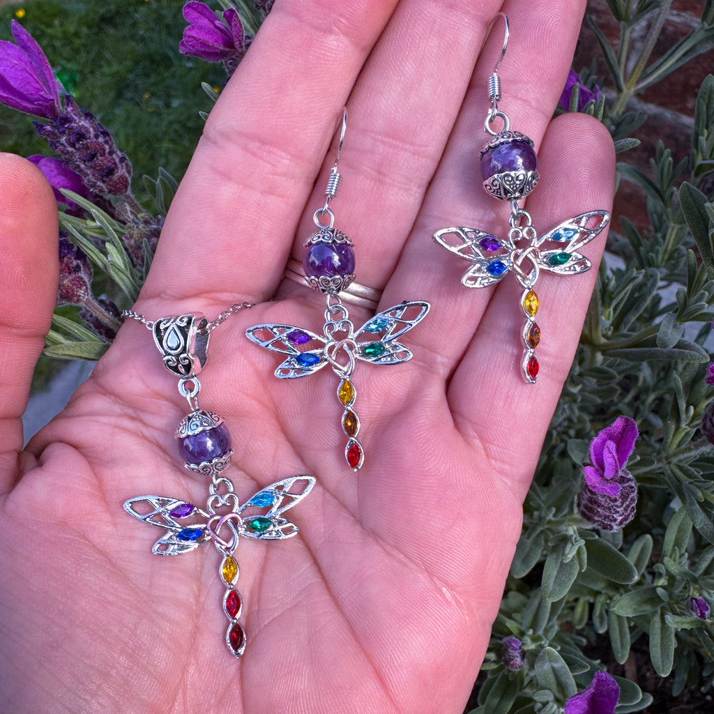 Wings of Alignment ~ Chakra Dragonfly Jewellery – MoonChild Spiritual ...