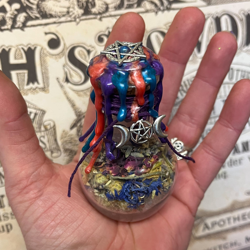 Stress & Anxiety Relief Spell Bottle – MoonChild Spiritual Emporium