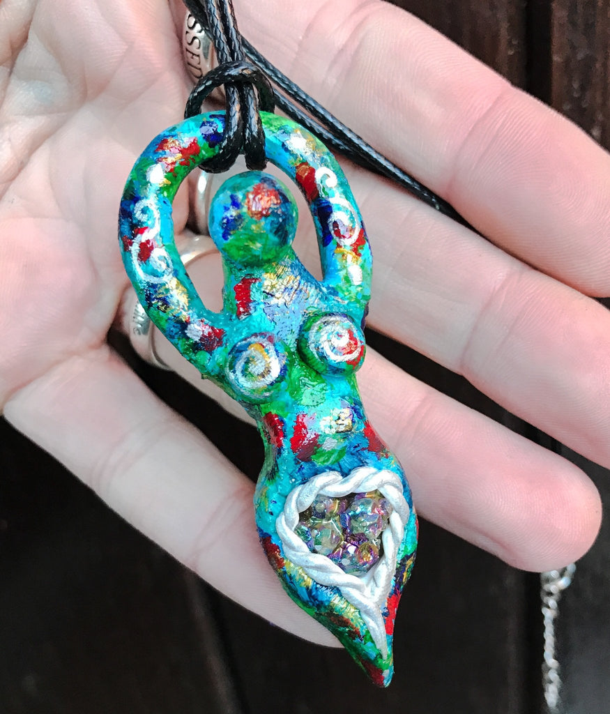 Enchanted Goddess Pendant – MoonChild Spiritual Emporium