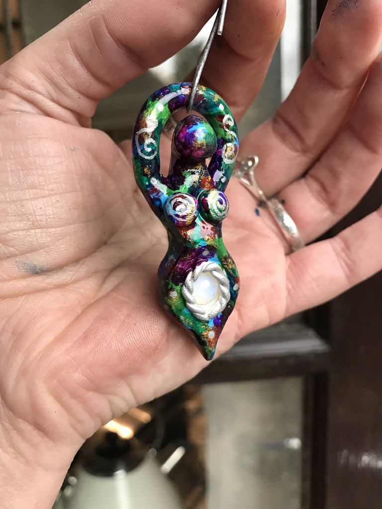 Enchanted Goddess Pendant – MoonChild Spiritual Emporium