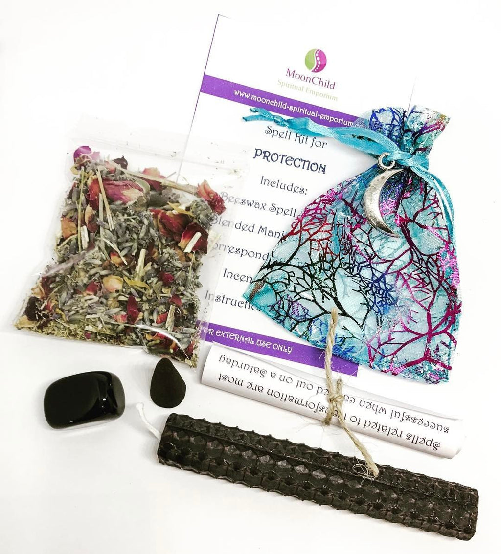 Moon Magick Spell Kit - Protection – MoonChild Spiritual Emporium